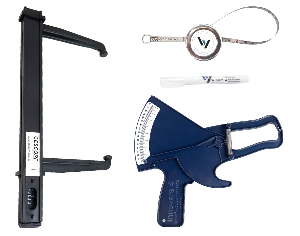 Basic Anthropometry Kit With Slim Guide Skinfold Caliper, AnthroMetrix...